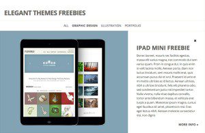 Free iPad Mini PSD Mockup Templates