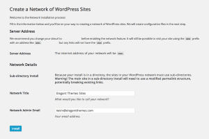 The Complete Guide To Creating A WordPress Multisite Installation