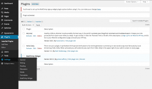 How To Add A Newsletter Signup Widget To The End Of Your WordPress Blog ...
