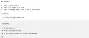 Using Markdown In WordPress