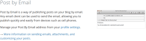 How To Post By Email With WordPress