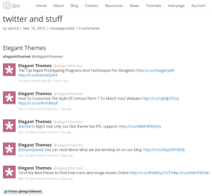 How To Add A Twitter Feed To Your WordPress Website