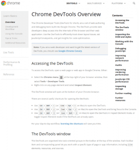 Why You Should Start Using Chrome Developer Tools Right Now