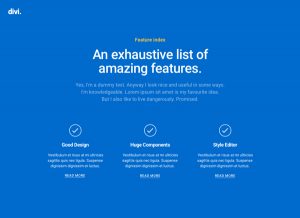 Free Divi Feature List Layout Pack Will Help You Showcase What You Have ...