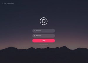 Free Divi Custom Login Page Extension Allows You to Easily Create a ...