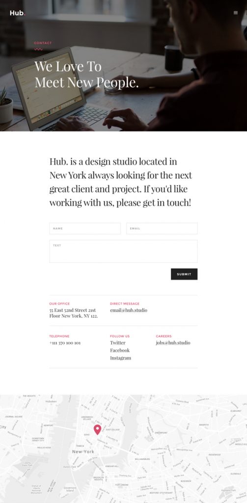 Download The Free Divi Contact Pages Layout Pack