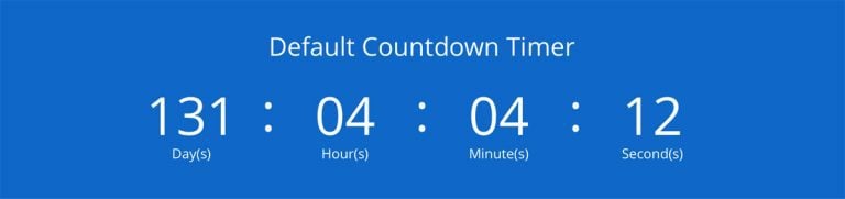 How to Create a Countdown Timer With a Full Screen Background Video