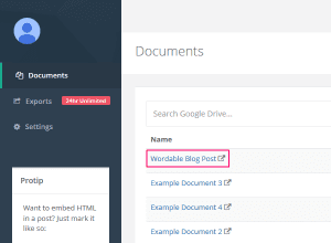 How to Import Blog Posts from Google Docs to WordPress in One Click: Wordable Review