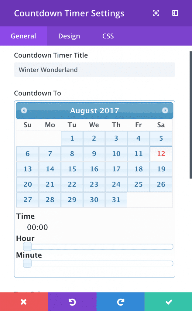 How to Create a Gorgeous Seasonal Transparent Countdown Timer in Divi