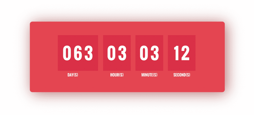 How To Create A Bold Yet Elegant Colorful Countdown Timer Module With