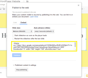 How to Add Google Slides Presentations to Your WordPress Website