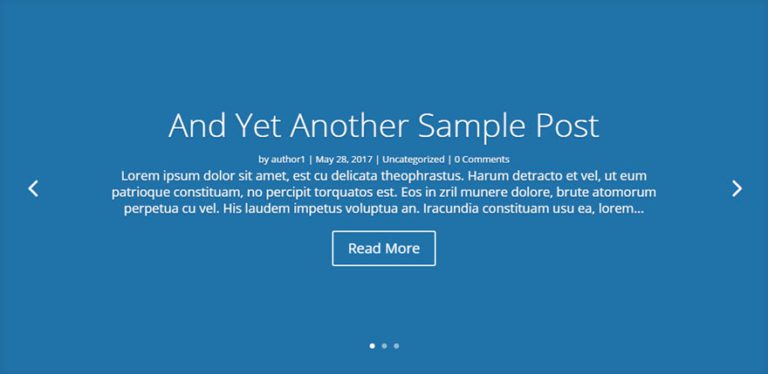 How to Style Divi’s Post Slider Module like Facebook Newsroom's Post Slider