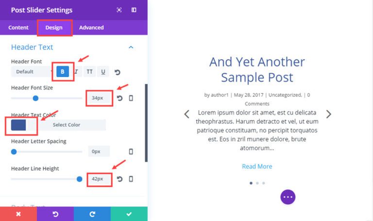 How to Style Divi’s Post Slider Module like Facebook Newsroom's Post Slider