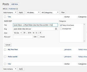 How to Style Divi’s Post Slider Module like Brit + Co's Post Slider