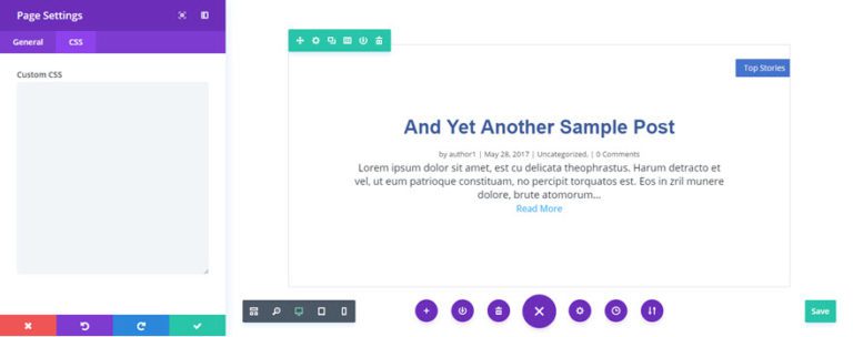 How to Style Divi’s Post Slider Module like Facebook Newsroom's Post Slider