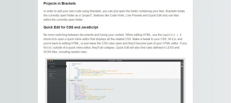 Here's The Detailed Adobe Brackets Review You Have Been Waiting For