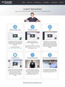 Creating a Client Resources Page for Your Clients