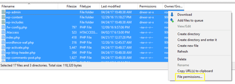 How to Quickly Fix the File and Folder Permissions Error in WordPress