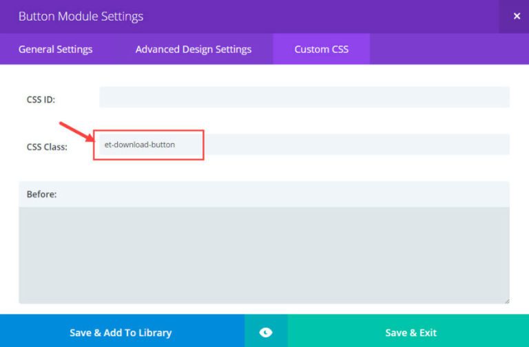 How to Create a Direct (Single Click) Download Button in Divi Using the ...