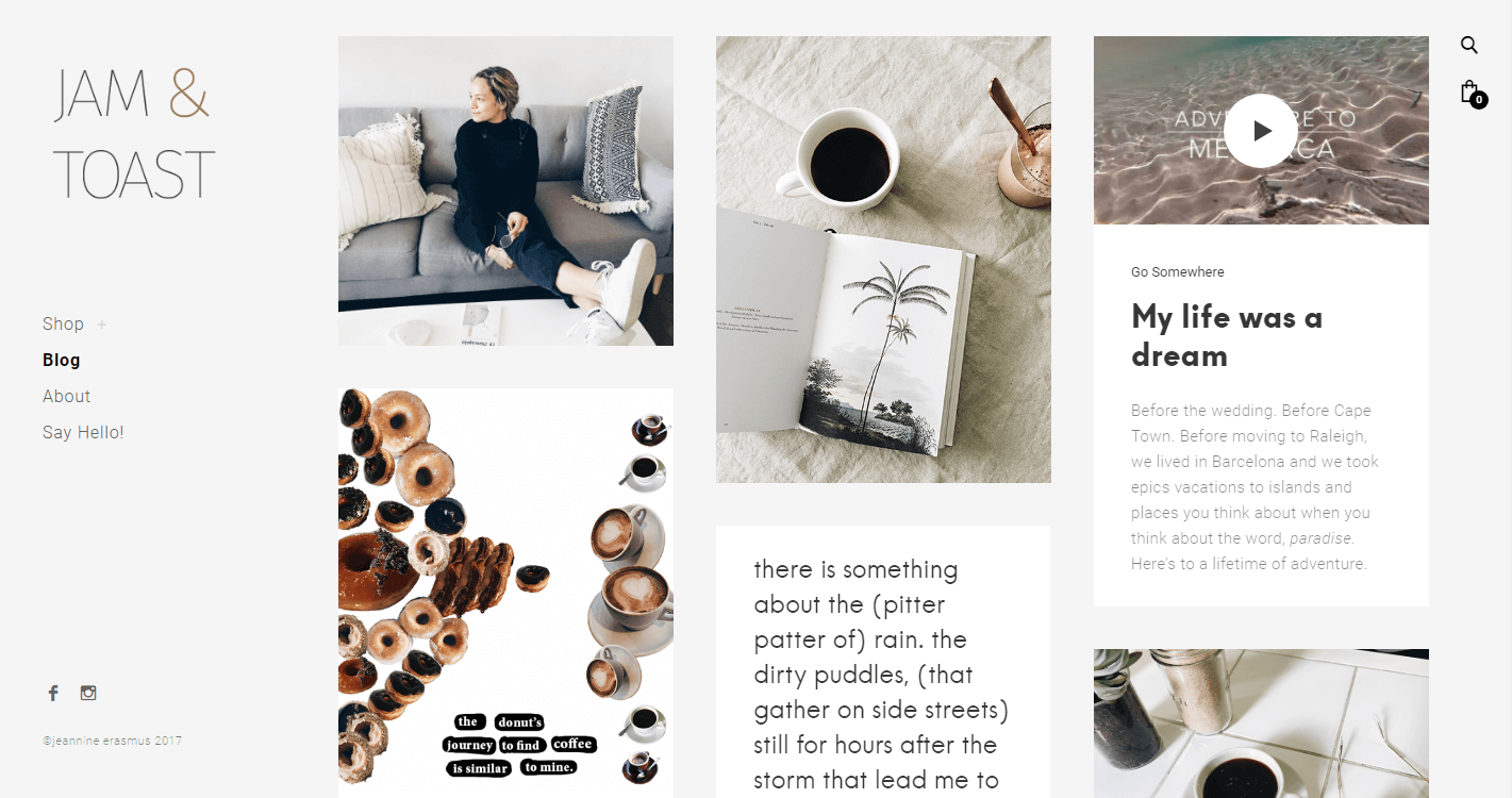 12 Stunning Examples of Masonry Style Blogs