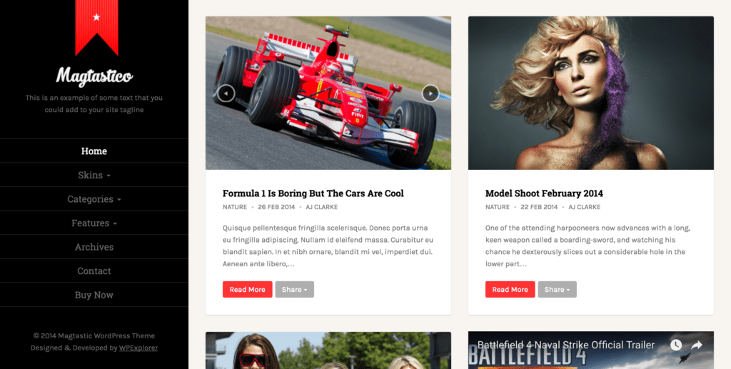 16 Best Grid Style WordPress Themes Masonry Blogs or Portfolios in 2017