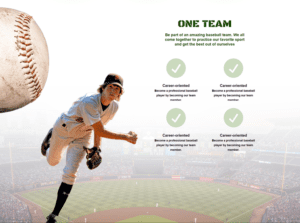 Download Your Free Baseball Homepage Layout