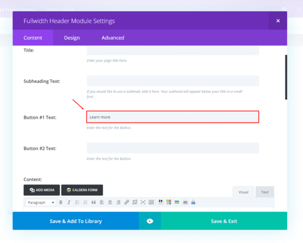 How to Open Divi Fullwidth Header & Slider Buttons in New Tab/Window