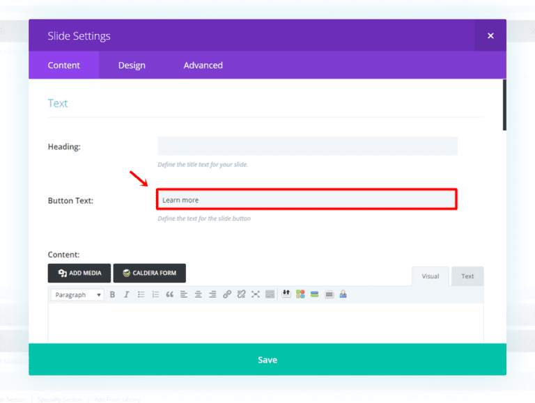 How to Open Divi Fullwidth Header & Slider Buttons in New Tab/Window
