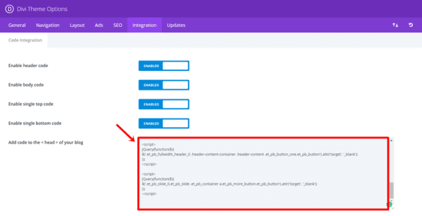 How to Open Divi Fullwidth Header & Slider Buttons in New Tab/Window