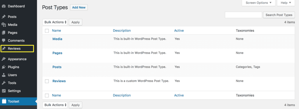 How To Create Php Free Custom Post Types Using The Toolset Types Plugin 0699