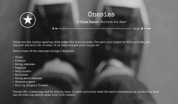 Creating Beautiful Archives and Show Notes Pages for your Podcast