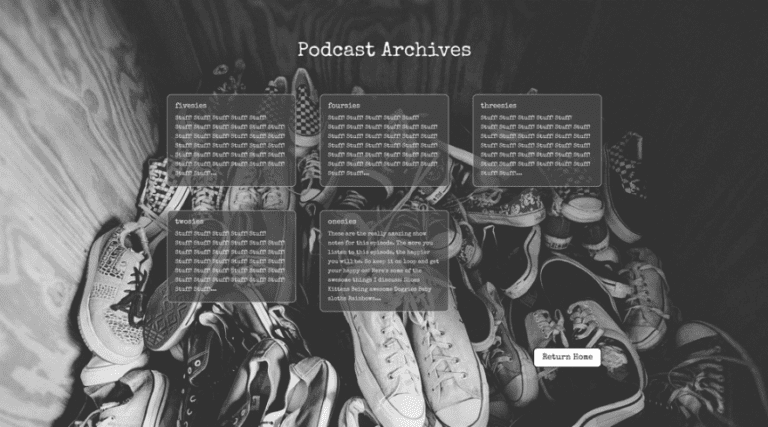 Creating Beautiful Archives and Show Notes Pages for your Podcast