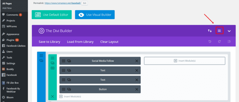 How to Make Your Divi Footer Fixed