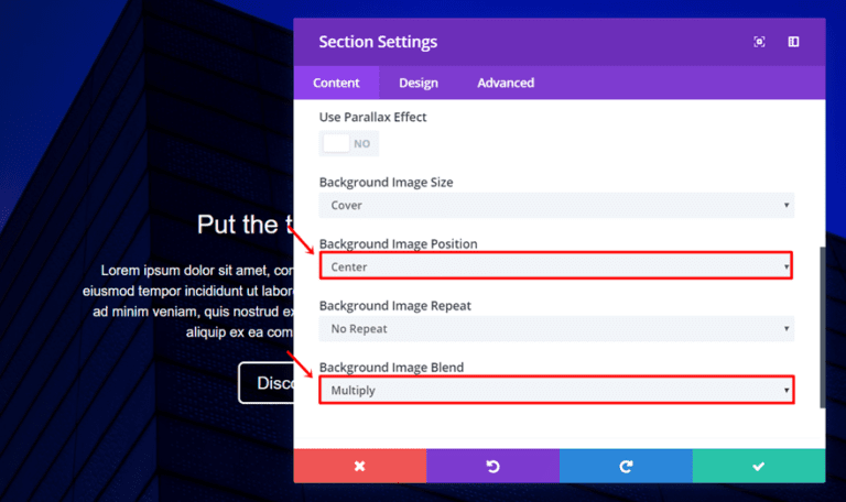 How to Create Gradient Background Overlays With Divi's Background Settings