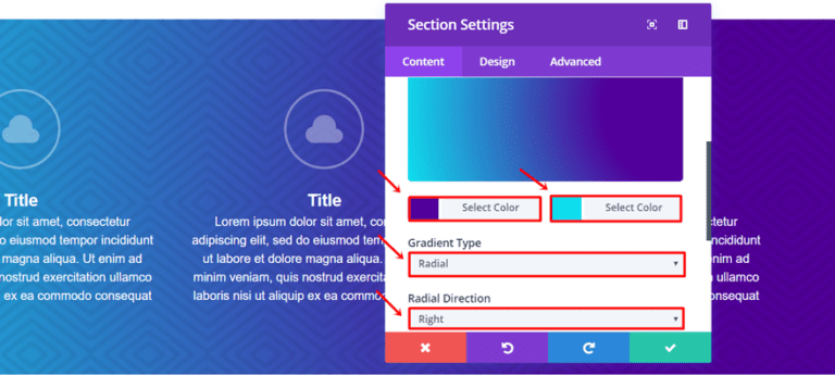 How to Create Gradient Background Overlays With Divi's Background Settings