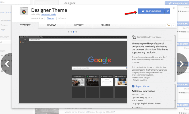 Style Chrome With These 15+ Google Themes for Designers and Creatives