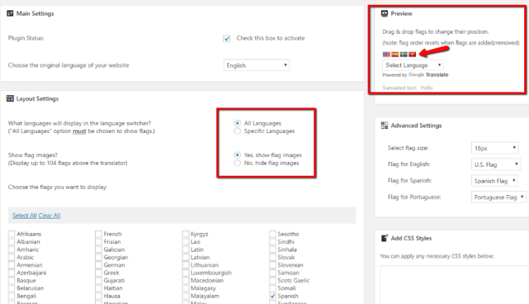 How to Add a Google Translate Button to WordPress