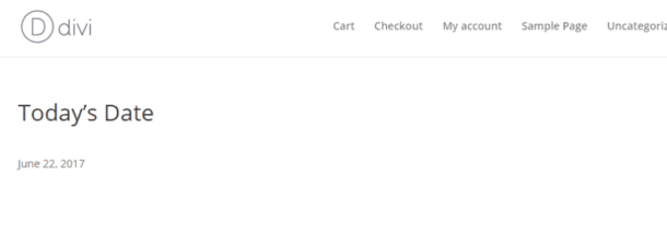 3 Different Ways to Automatically Show Today’s Date in WordPress