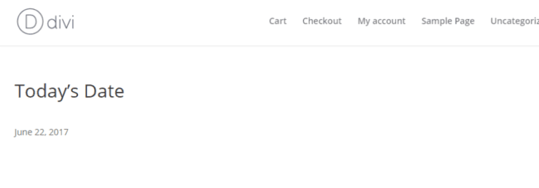 3 Different Ways to Automatically Show Today’s Date in WordPress