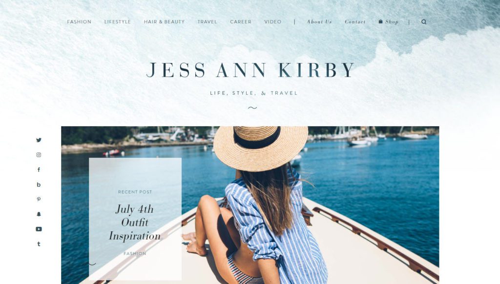 15 Examples of Beautifully Designed WordPress Lifestyle Blogs