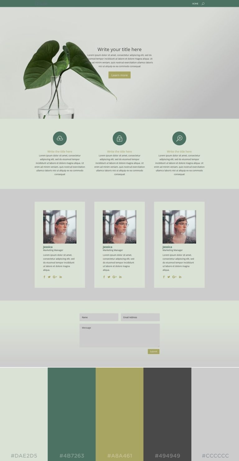 How to Apply Color Palettes to Your Divi Website (20 examples!)