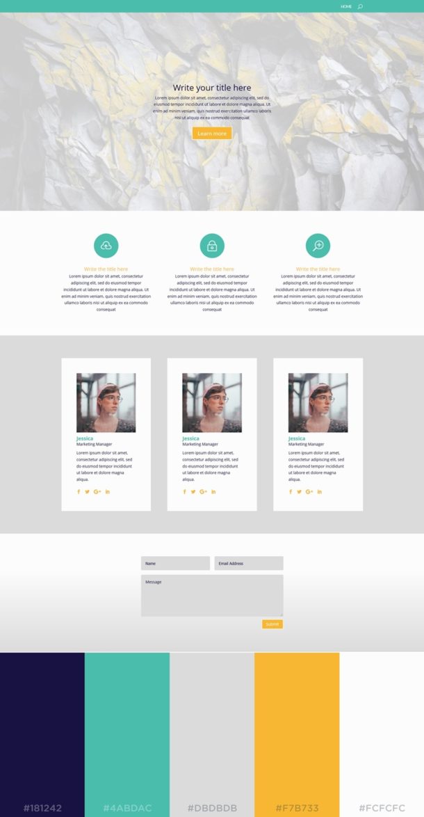 How to Apply Color Palettes to Your Divi Website (20 examples!)