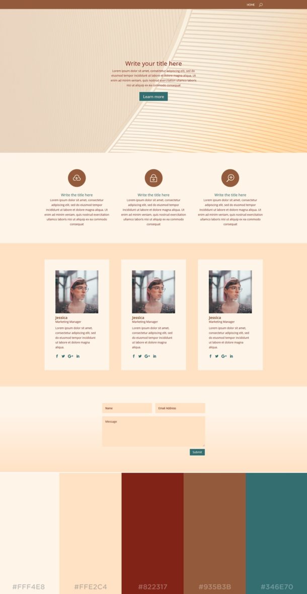 How to Apply Color Palettes to Your Divi Website (20 examples!)