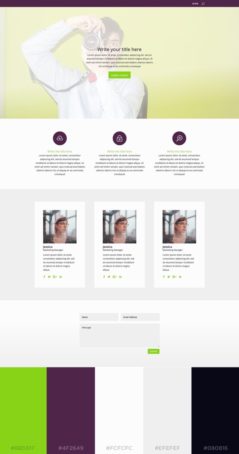 How to Apply Color Palettes to Your Divi Website (20 examples!)