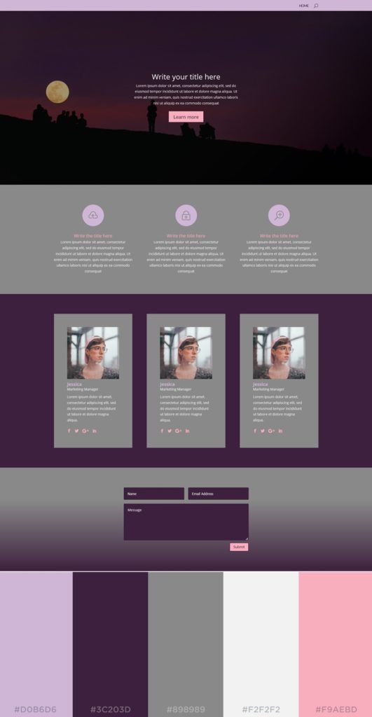 How to Apply Color Palettes to Your Divi Website (20 examples!)