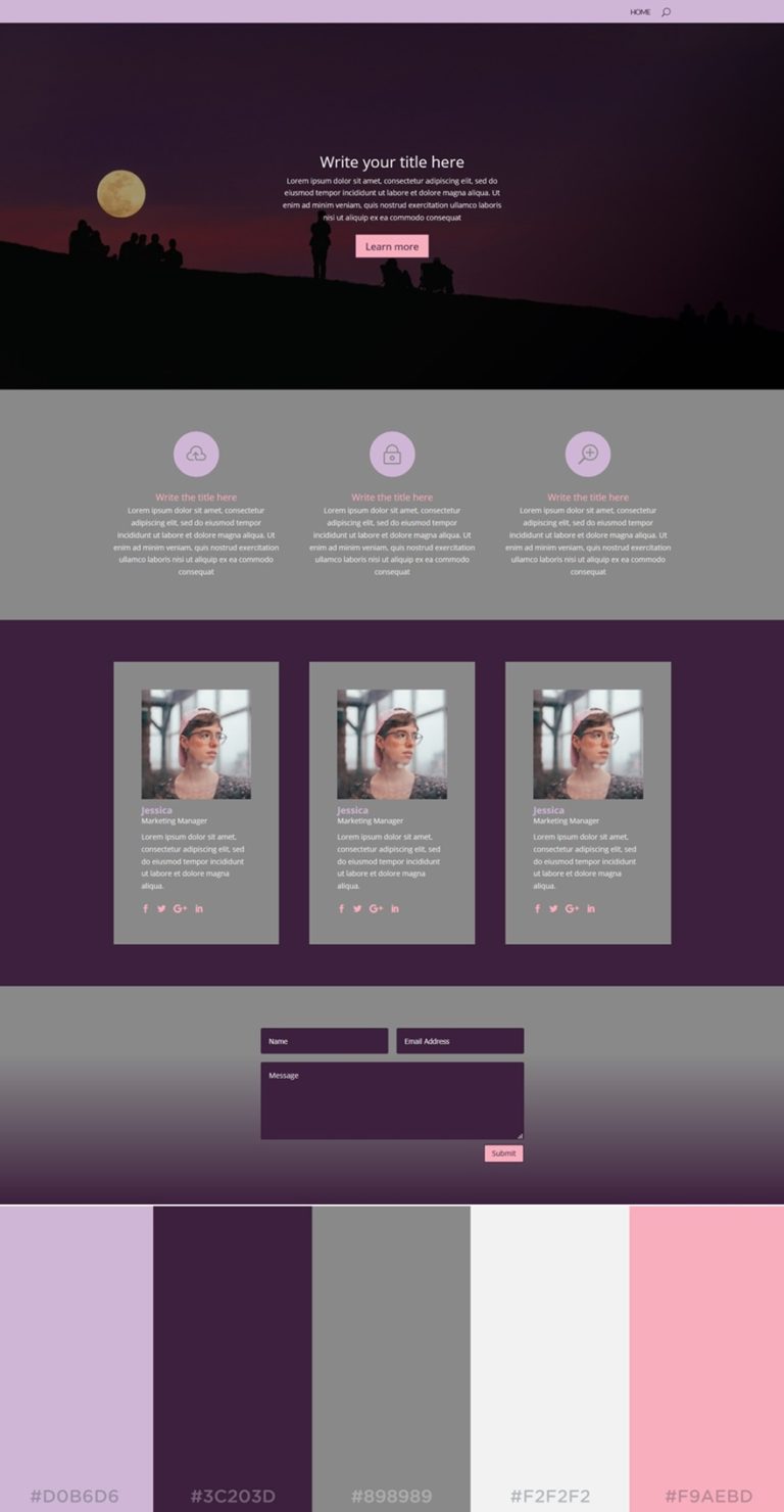 How to Apply Color Palettes to Your Divi Website (20 examples!)