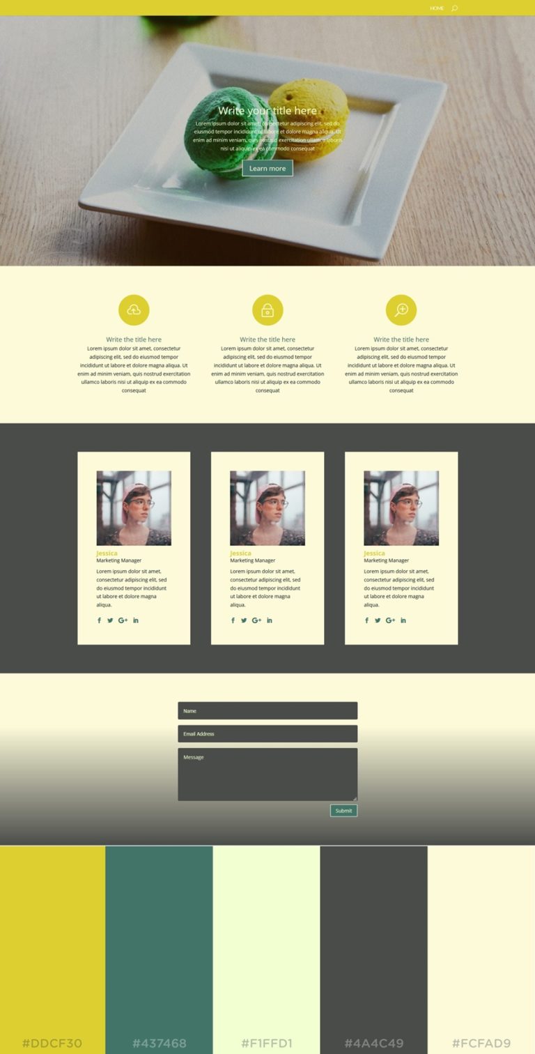 How to Apply Color Palettes to Your Divi Website (20 examples!)