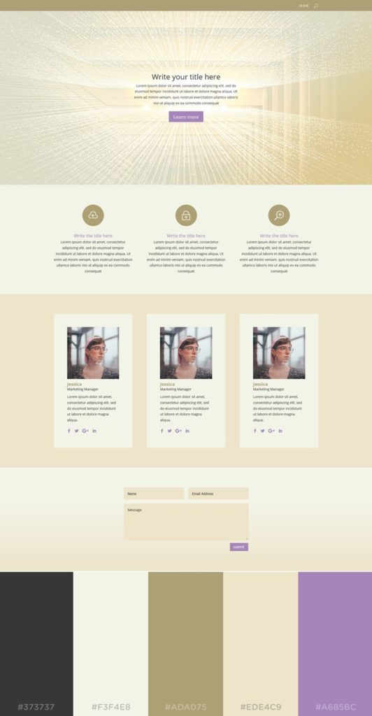 How to Apply Color Palettes to Your Divi Website (20 examples!)
