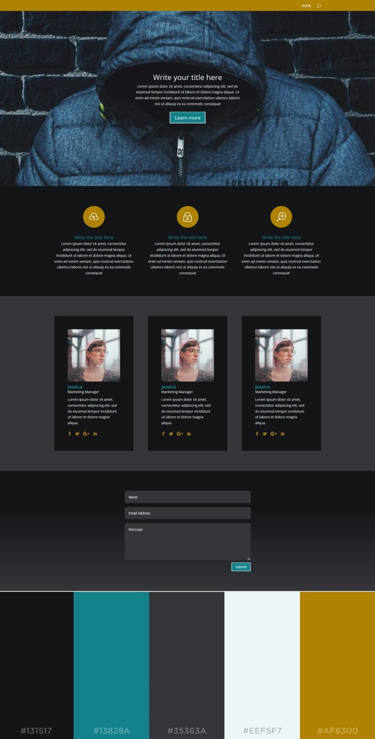 How to Apply Color Palettes to Your Divi Website (20 examples!)