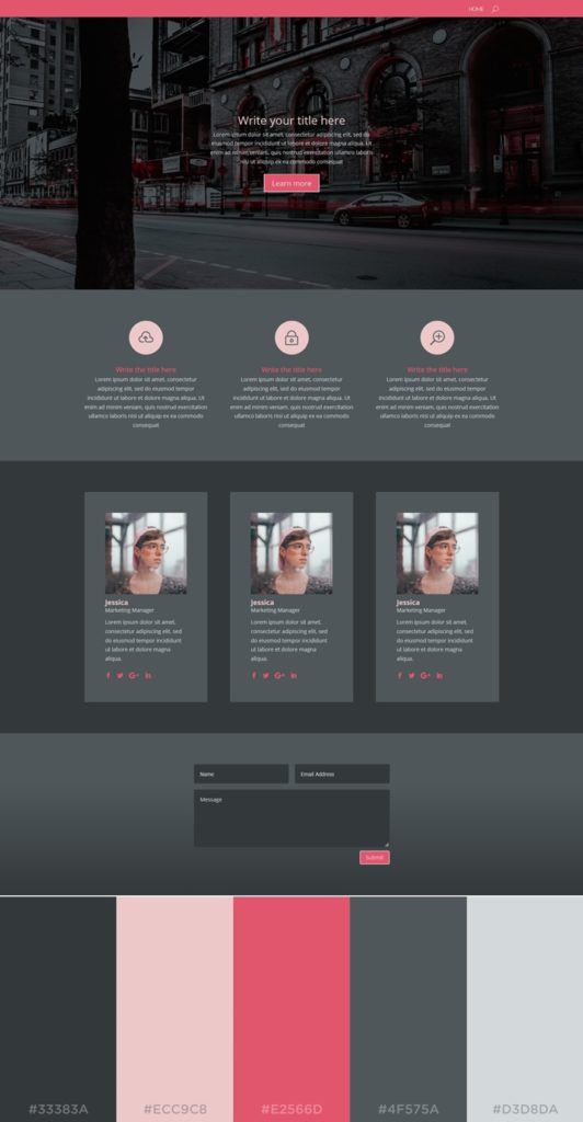 How to Apply Color Palettes to Your Divi Website (20 examples!)